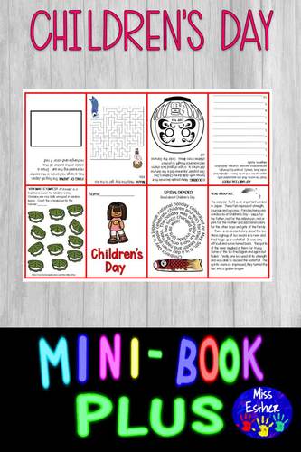 Children's Day in Japan Minibook plus 7 resources by Miss Esther