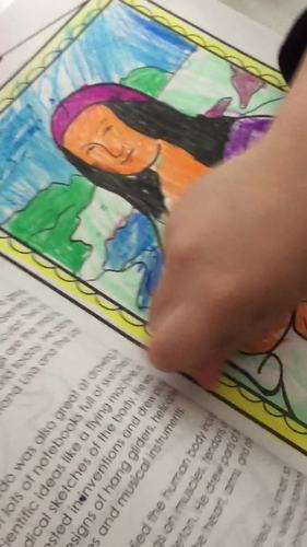 Famous Artists Biography Activities - Biography Passages & Coloring ...