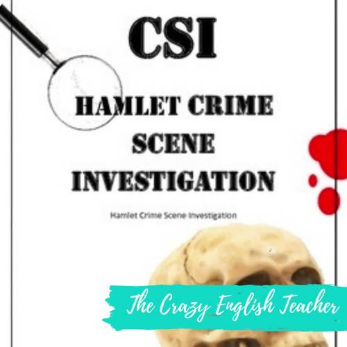 Hamlet: CSI Classroom Investigation and Murder Board | TPT