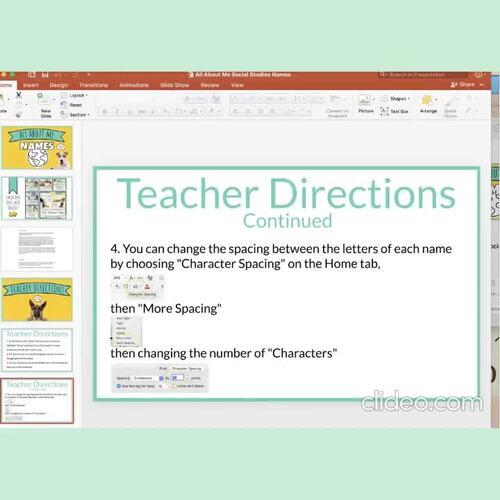 All About Me Social Studies Name Banner Editable Back to School ...