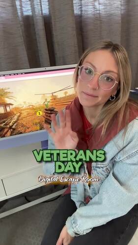 Veterans Day Digital Escape Room by Chomping at the Lit | TPT