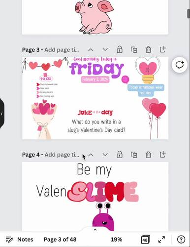 February Morning Slides-Daily Slides & Joke of the Day by teachingin2nd