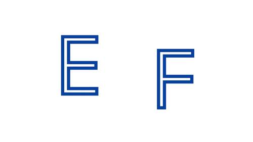 Uppercase Alphabet & Numbers Printable | Blue ABC Letters A–Z ...