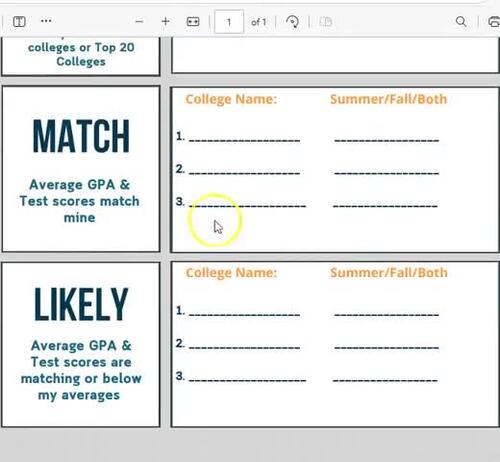 College Application Checklist, Tracker and Planner by The College Climb