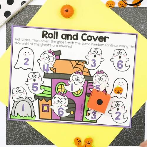 Halloween Activities For Preschool + Kindergarten Pack 2 by Fun With Mama