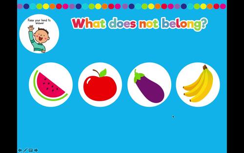 What does not belong in the group? POWERPOINT GAME FOR ZOOM | TPT