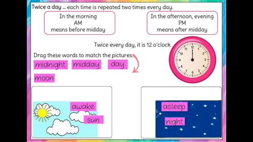 Tell Time Tasks to Quarter Hour by Aussie Waves | TPT