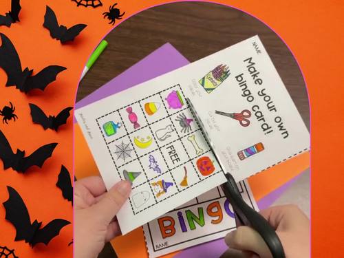 Halloween Bingo - Make Your Own by Grades and Grace | TpT