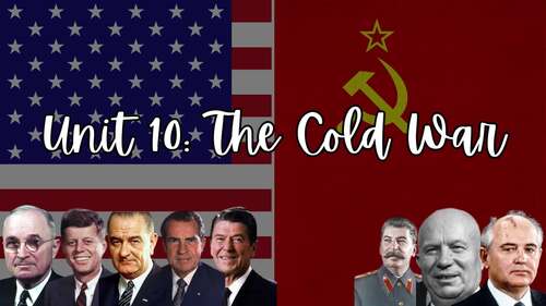 The Cold War Notes and Slides by All about History with Ms P | TPT