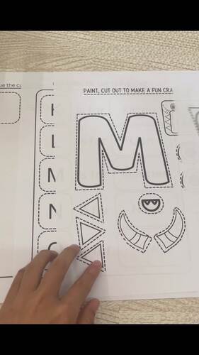 Alphabet A-Z Craft Activities, Fun Cut, Assemble, and Color Projects ...