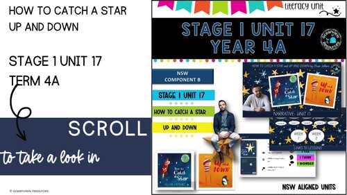 NSW DET Stage 1 English Unit 17 HOW TO CATCH A STAR Component B TERM 4A