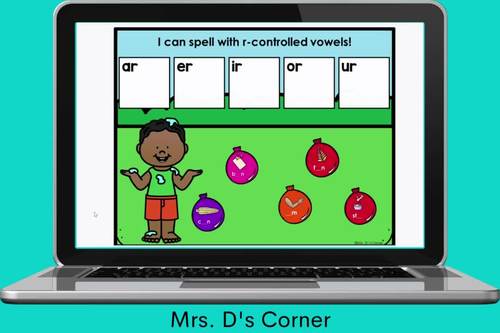 Summer R-Controlled Vowels Digital Activity | Distance Learning | TPT