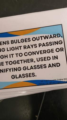 Physical Science WAVES VOCABULARY FLASHCARDS | Middle and High School