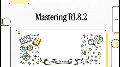 How to Teach RI.8.2: Determining Central Idea/Summary | Christian ELA ...