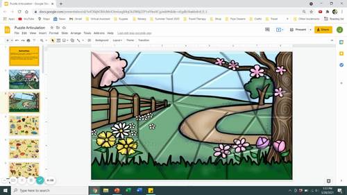 No Prep Google Slides™ | Articulation Digital Puzzles | Speech Therapy