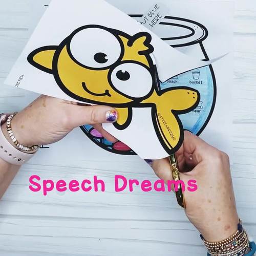 Fish Speech Language Therapy Craft: Classifying Vocabulary and more