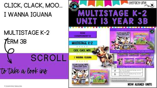 k-2 MULTISTAGE TERM 3 Year B component B, ENGLISH NSW DET-COMPLETE BUNDLE