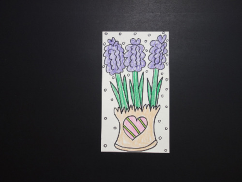 Let's Draw a Vase of Hyacinths4 Mother's Day! by Patty Fernandez Artist