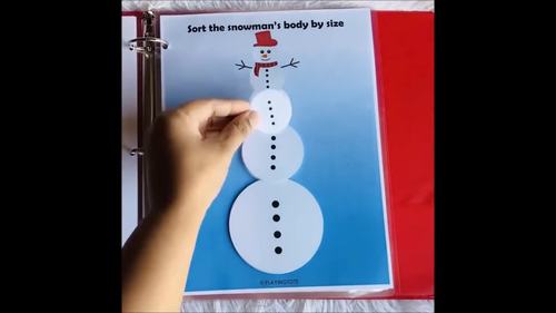 Winter Busy Book, Snowman Activities, Winter Clothes Activities, Quiet Book