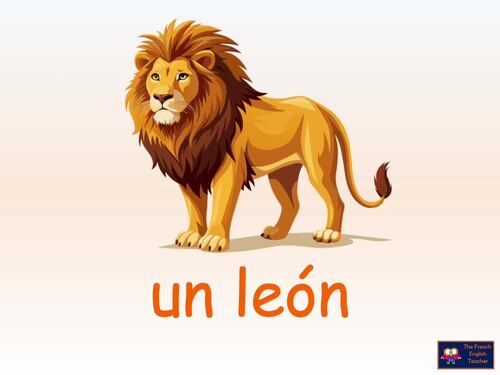 LOS ANIMALES DE LA SABANA - POWERPOINT on savannah animals vocabulary ...