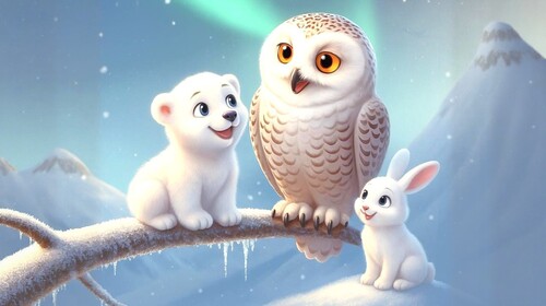 (French) Tonight, I am a Little Polar Bear by studyvroom.com | TPT
