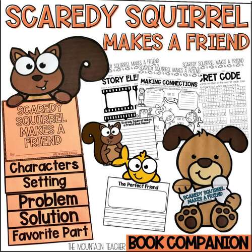 Scaredy Squirrel Makes a Friend Activities Read Aloud and Comprehension