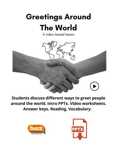 Ways Of Greeting Around The World. Video. Listening. Culture. ESL. ELA