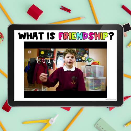 Friendship Activities & Lessons for Google Slides Digital SEL Resource