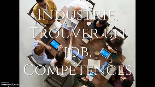 French Profession Job Career Skill Comprehensible Input Vocabulary Culture