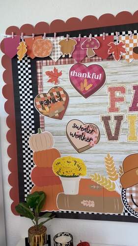 November//Fall// Thanksgiving Bulletin Board Kit by Rachael Burnett