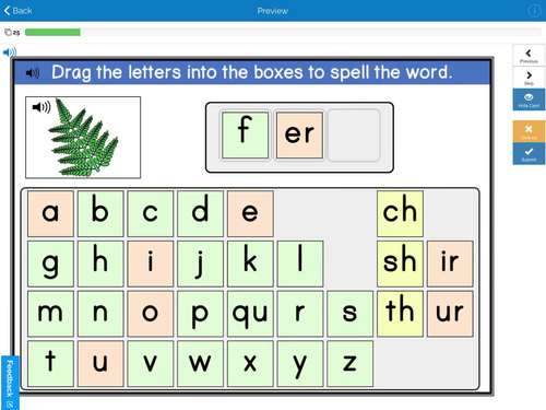 Bossy R Controlled Vowel Drag and Spell BOOM CARDS BUNDLE | Orton ...