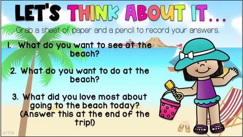 Distance Learning | Virtual Field Trip Beach Day by The Teachers Corner ...