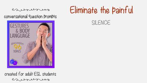 Body Language and Gestures Adult ESL Conversation Topics by Rike Neville