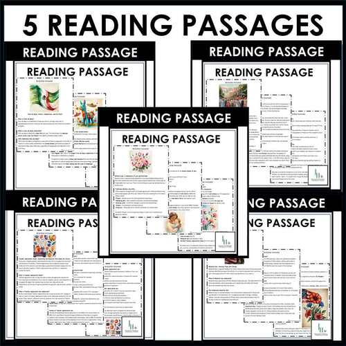 May Activities | Reading Comprehension | Puzzles Middle School