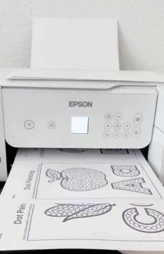 Alphabet Dot Painting Q-Tip Painting ABC Tracking Upper and Lowercase ...