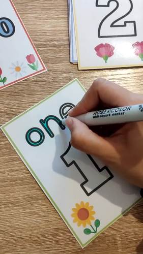 Number practice 1 to 10 Trace Numbers 1$ Dollar Deal by The Indian Lion