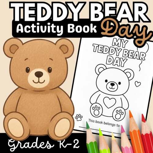 The Teddy Bear Day Activity Book | Writing Prompts, Crafts & Worksheets ...