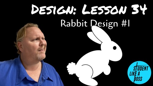 STEAM Rabbit Design 1: Digital Art Google Drawings Lessons and Tech Sub ...
