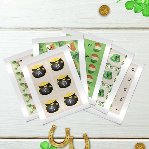 St Patrick's Day activities | Cards | Alphabet | Early learning | Literacy