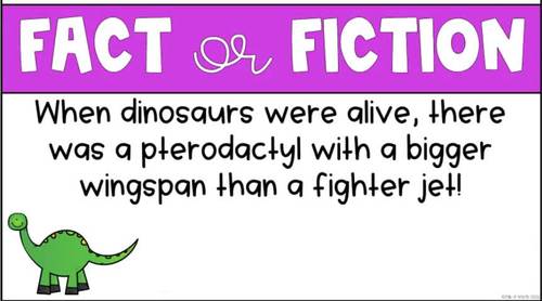 Morning Meeting Game | Fact or Fiction 1 by Keeping Up With Ms Kissell