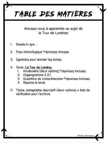 High interest French reading and comprehension by Franco Resources