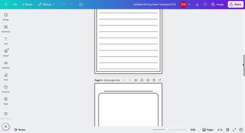 Printable Primary Writing Paper | Elementary Lined Writing Paper