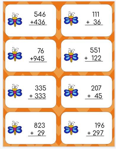 Elementary Math Addition Skills Ready to Use Bingo Games Bundle | TPT