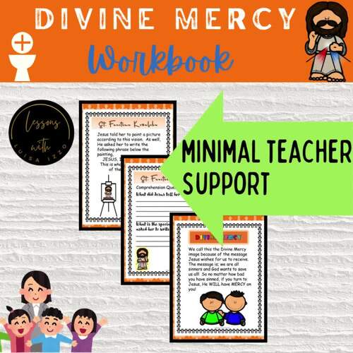 Catholic Resource-Divine Mercy Workbook by Lessons With Luisa Izzo