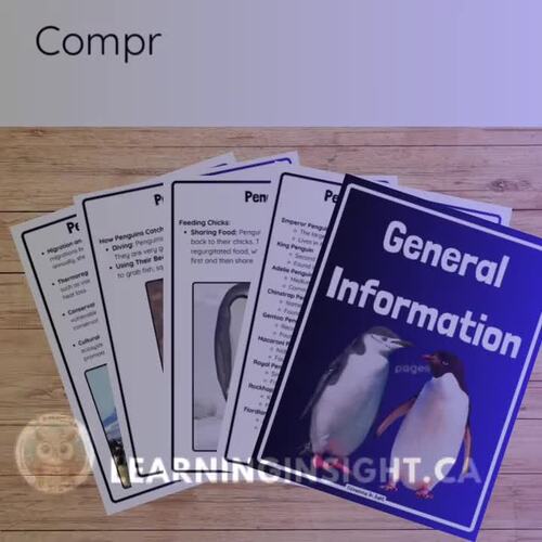 Penguins Inquiry Unit – Hands-On Plans for Kindergarten - Ontario ...