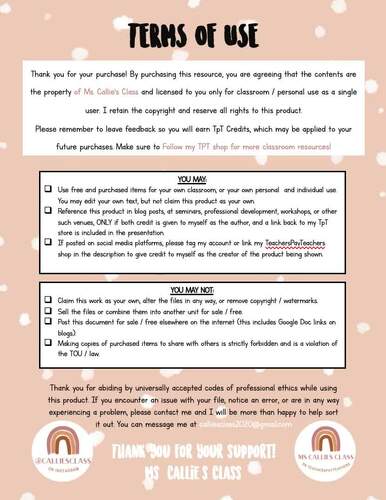 Authentic Classroom Job Posters -Classroom Community- Modern Marble