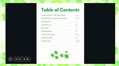 St. Patrick's Day Literacy Activities (1st-2nd Grade) by Lower Elementary