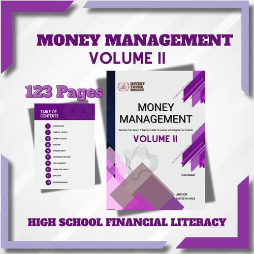 High School/Adult Money Management · Digital Printable · Volume II ...