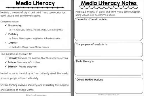 Media Literacy Unit - Analyzing Public Service Announcements and ...