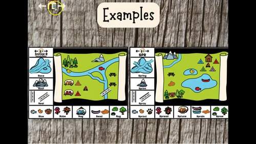 Build a Camping Map BOOM Cards™ S, S Blends, and Z Sounds - Articulation